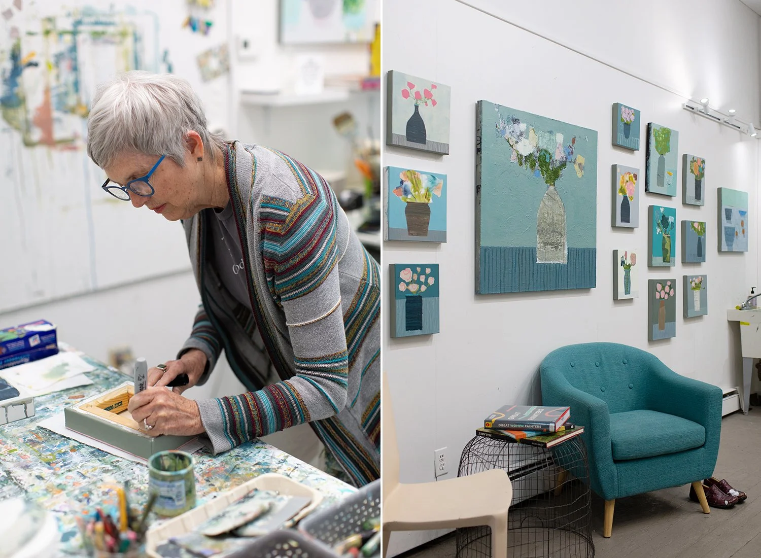Ellen Rolli Studio Tour — The Willard Gallery