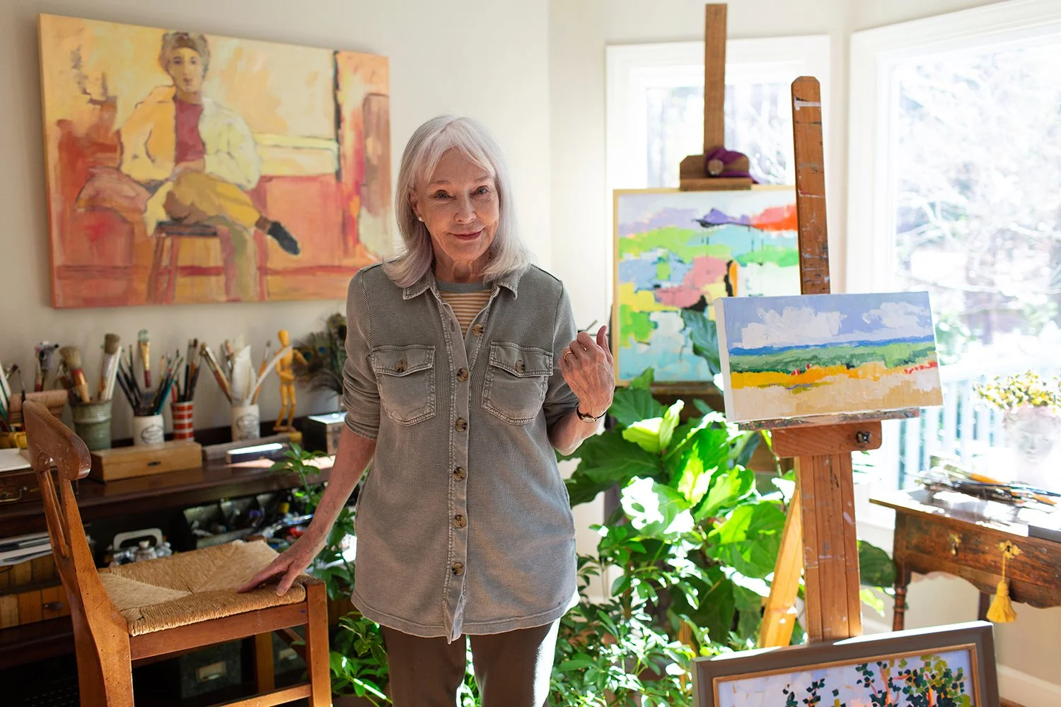 Jessie Mackay Studio Tour — The Willard Gallery