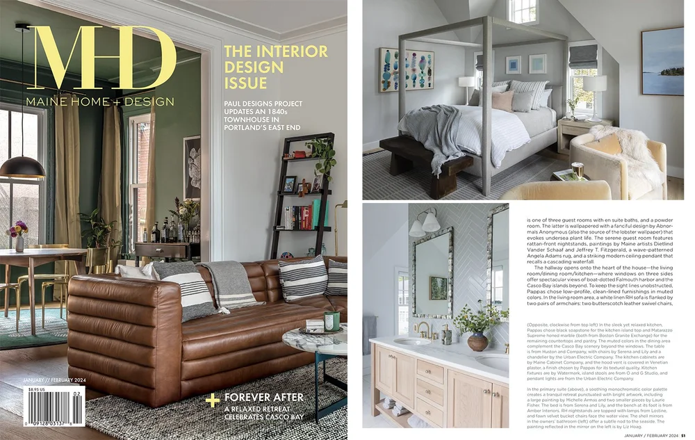 Featured: Maine Home + Design — The Willard Gallery