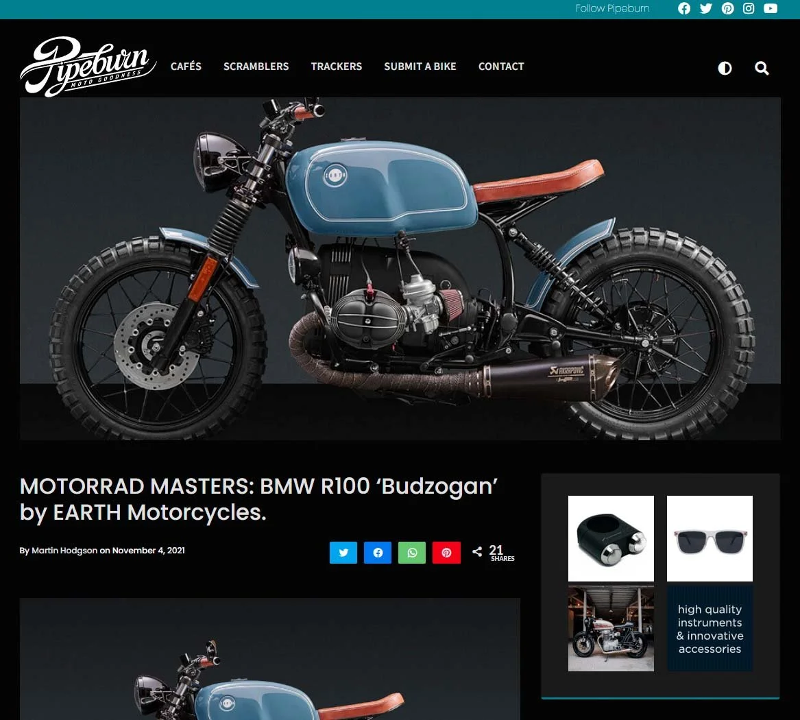 Budzogan — EARTH motorcycles