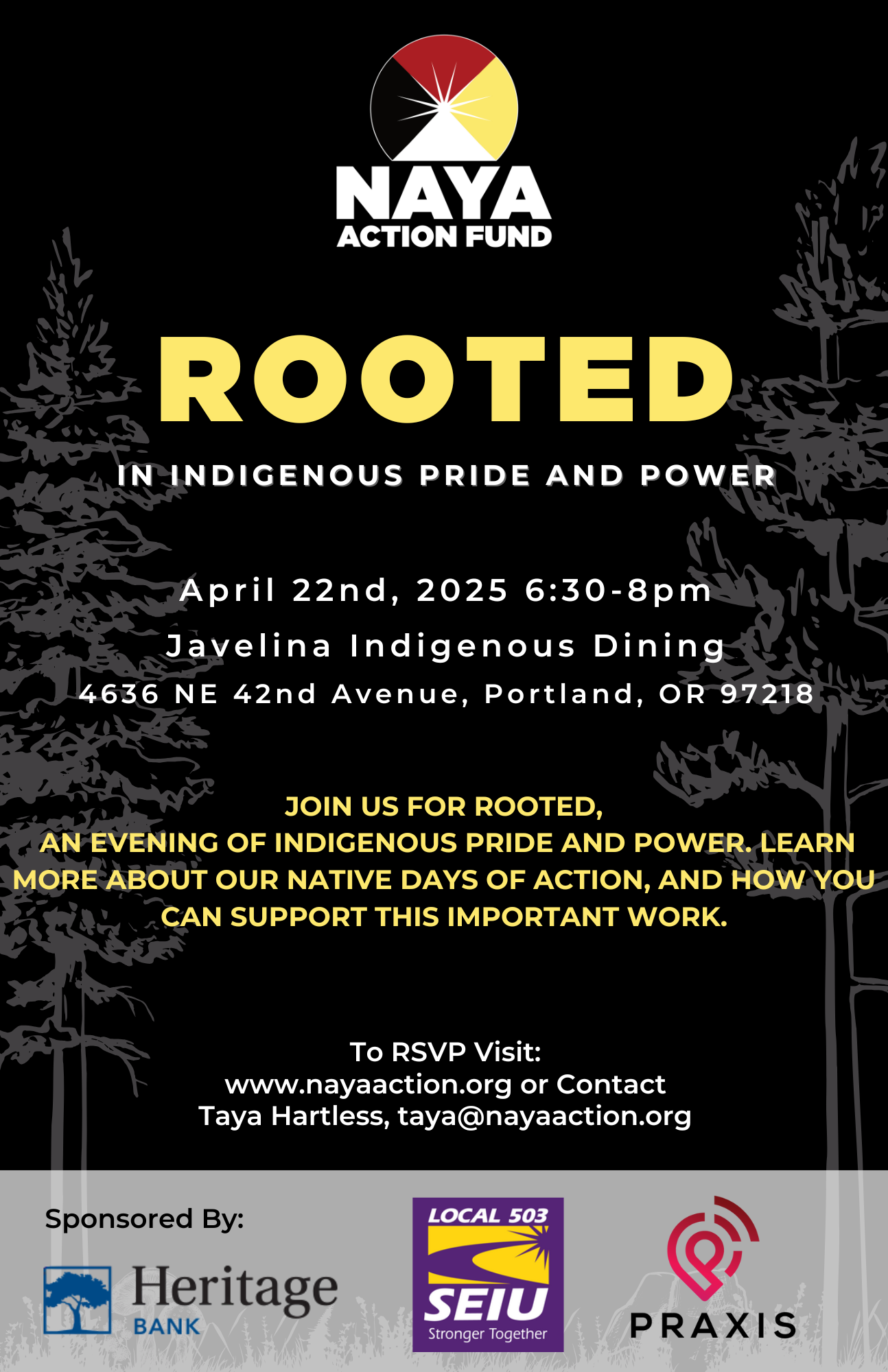 ROOTED In indigenous pride and power — NAYA Action Fund