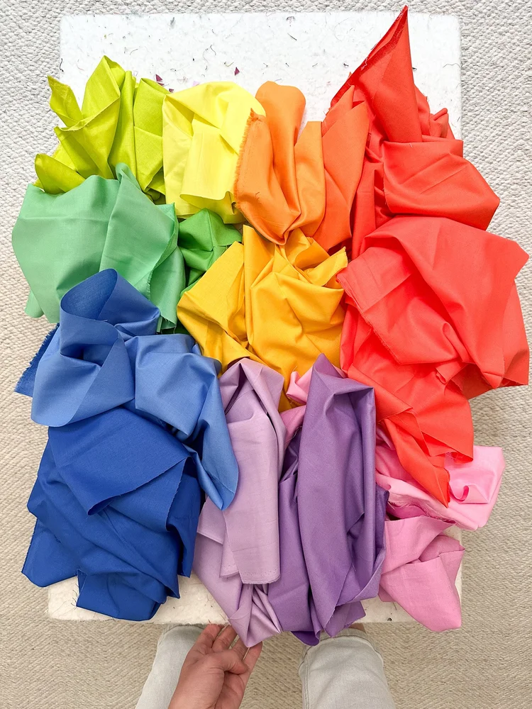 Sort Fabric Scraps by Color to Spark Your Next Improv Quilt ...