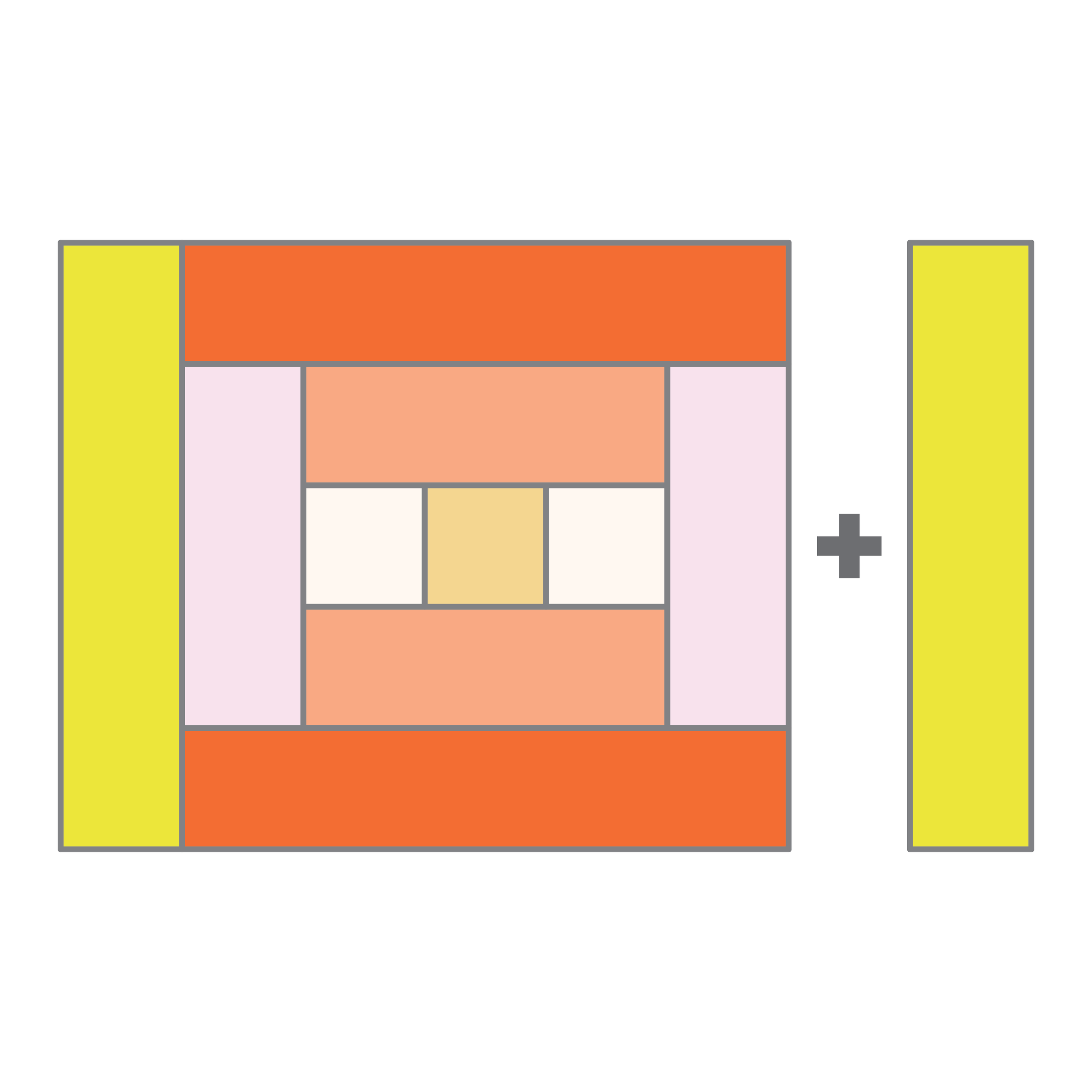 DIY Scrappy Courthouse Steps Quilt Block Tutorial — Broadcloth Studio