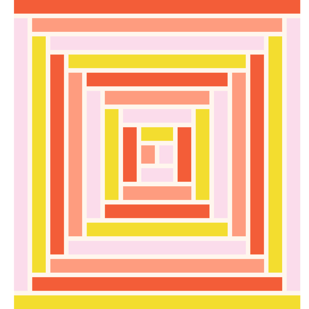 Explore 5 Courthouse Steps Quilt Block Layouts — Broadcloth Studio