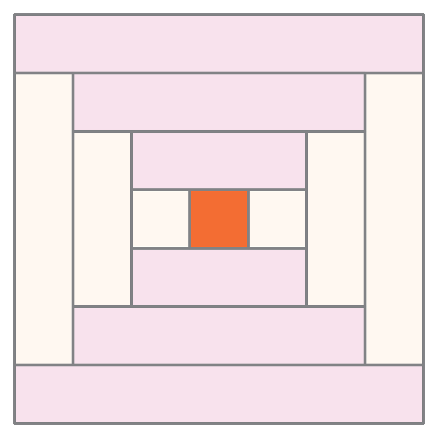 Step-by-Step Guide: Making a Courthouse Steps Quilt Block — Broadcloth ...