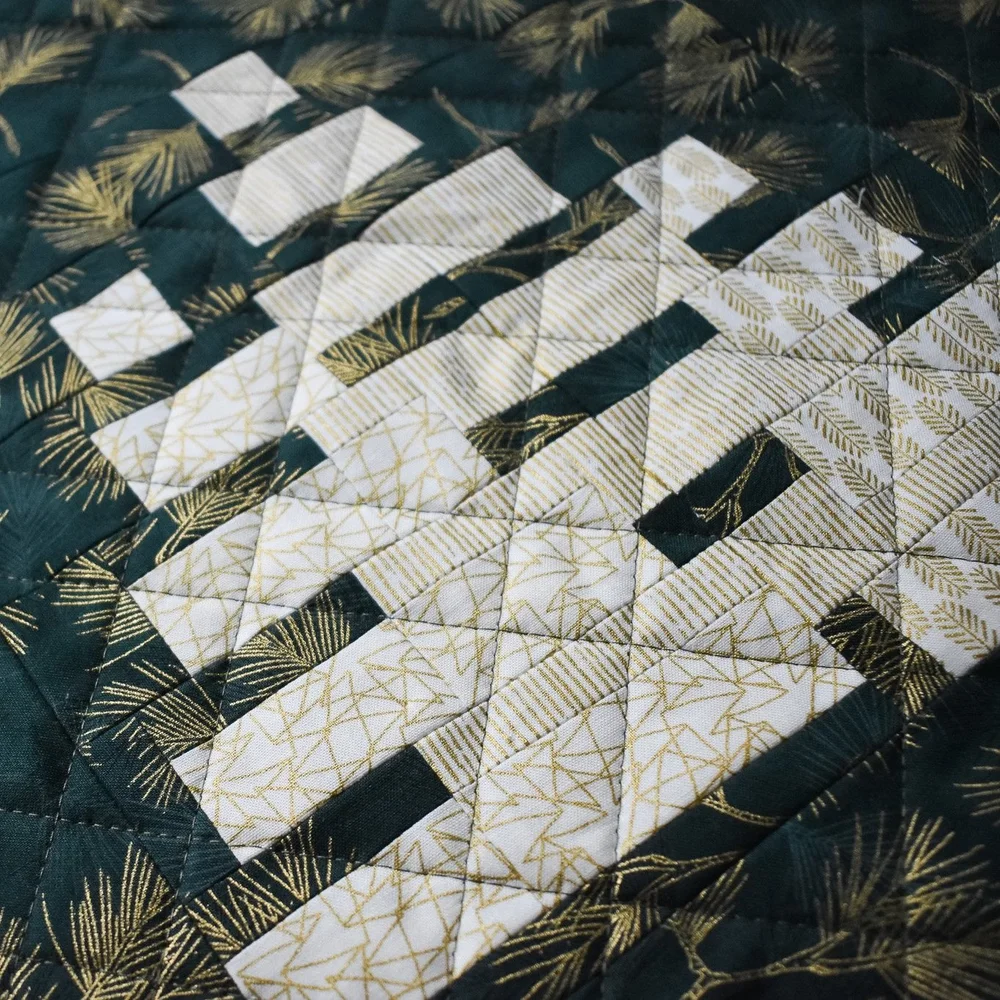 tabby weave star quilt block — Broadcloth Studio