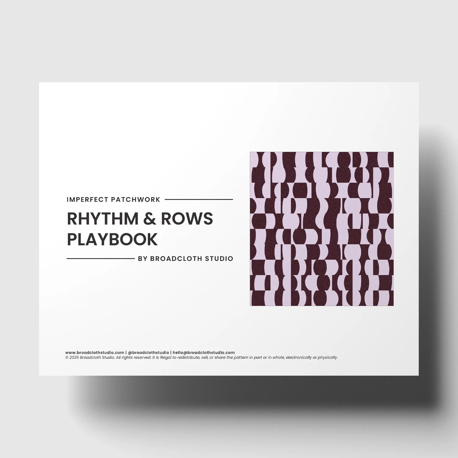 Playbooks — Broadcloth Studio