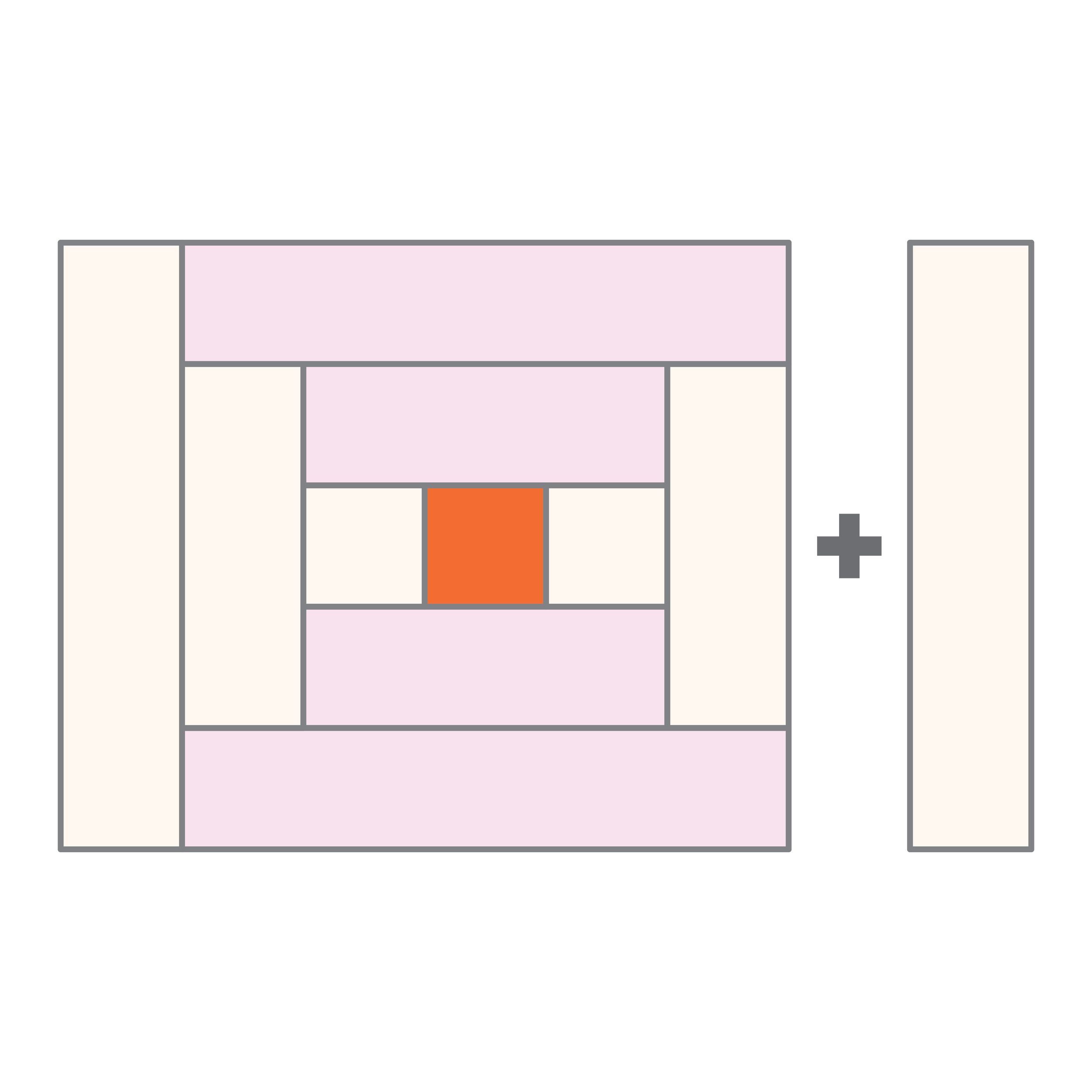 Step-by-Step Guide: Making a Courthouse Steps Quilt Block — Broadcloth ...