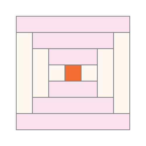 Step-by-Step Guide: Making a Courthouse Steps Quilt Block — Broadcloth ...