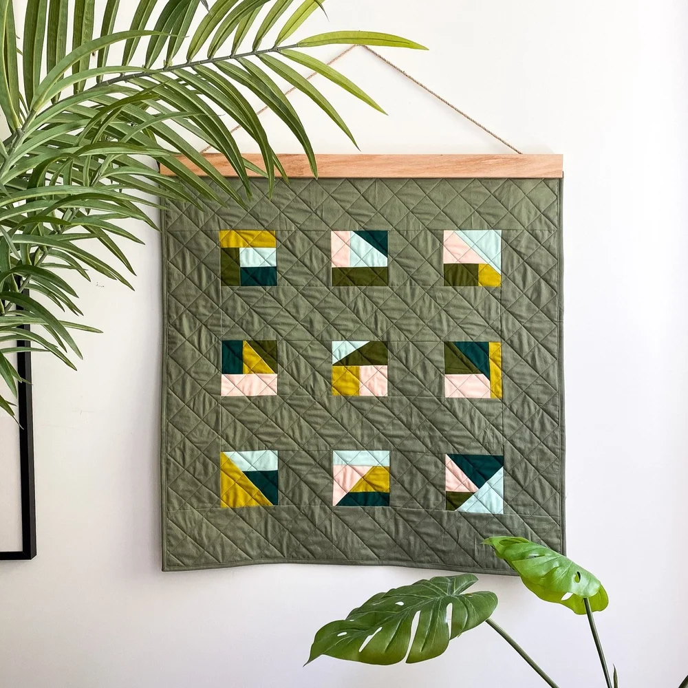 supernova stripes quilt — Broadcloth Studio