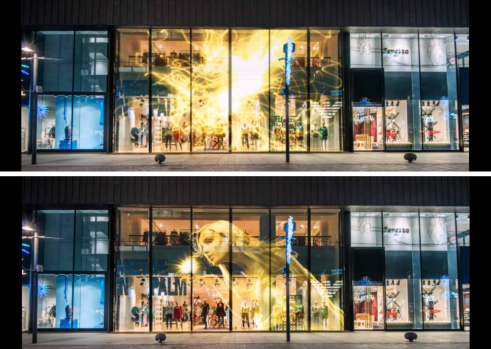 LED Transparent Glass and Displays Dubai | Halo Smart Glass