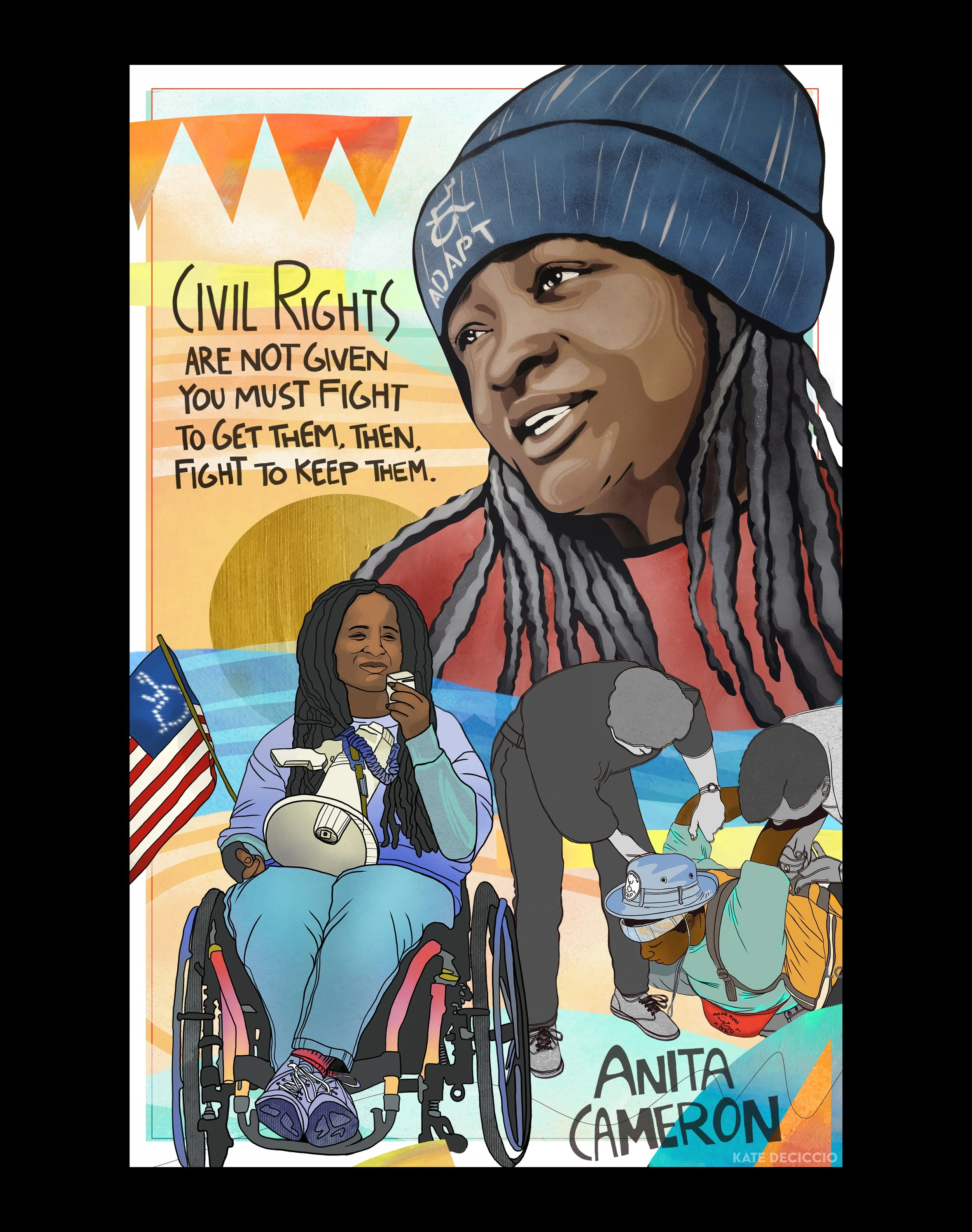 Anita Cameron Poster — KATE DECICCIO