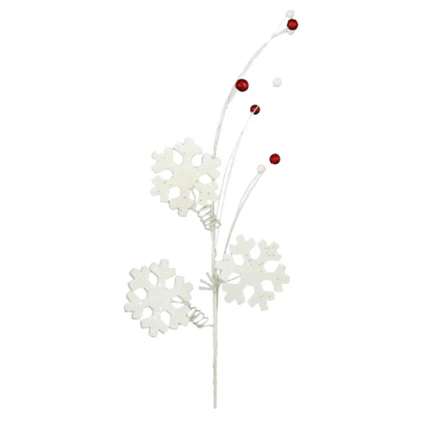 Snowflake Spray, 30" — Holiday Whimsy