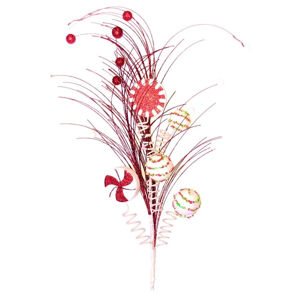 Christmas Sprays & Picks — Holiday Whimsy