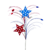 Glitter Patriotic Star Spray, 29" — Holiday Whimsy