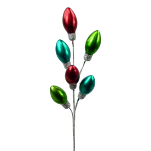 Light Bulb x4 Spray, 31" — Holiday Whimsy