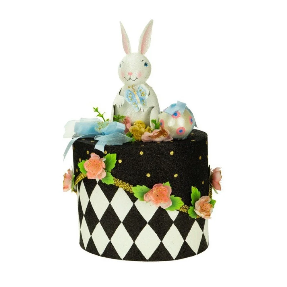 Balancing Act Rabbit, 23" — Holiday Whimsy