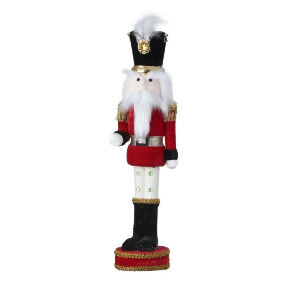 Nutcracker Finial Ornament, 14.5" — Holiday Whimsy