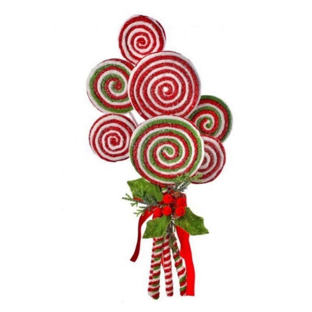 Chenille Sweets Candy Bundle, 20" — Holiday Whimsy