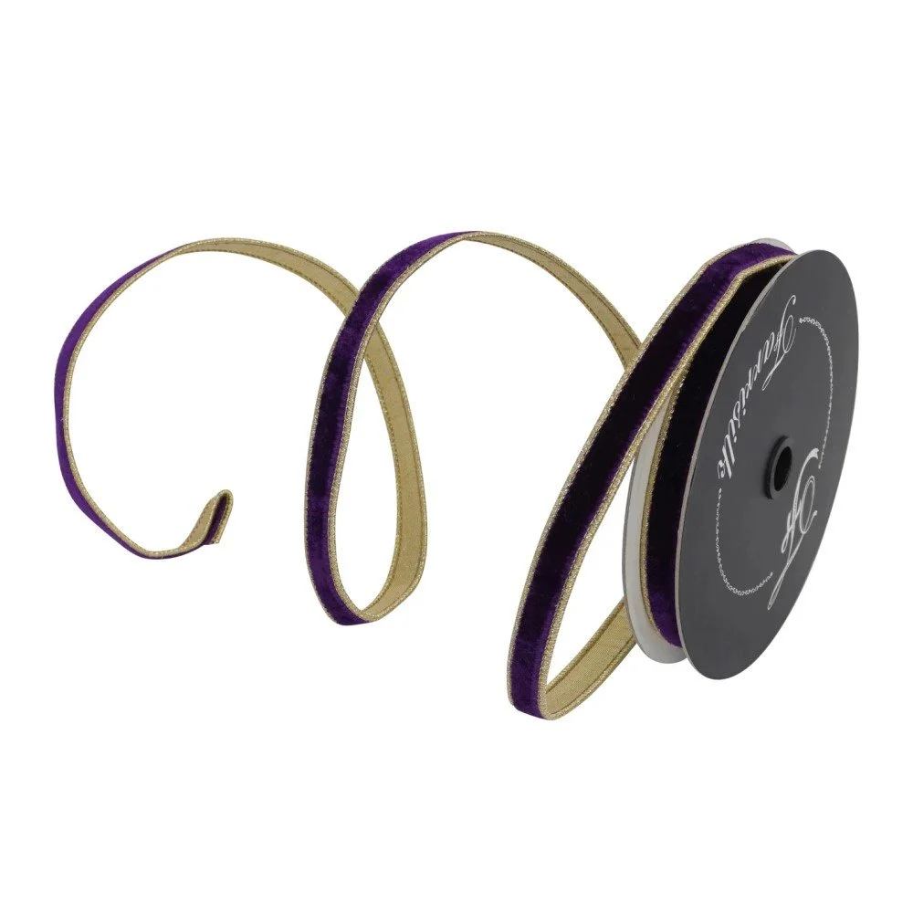 Shabby Silk: Hot Pink, 1" — Holiday Whimsy