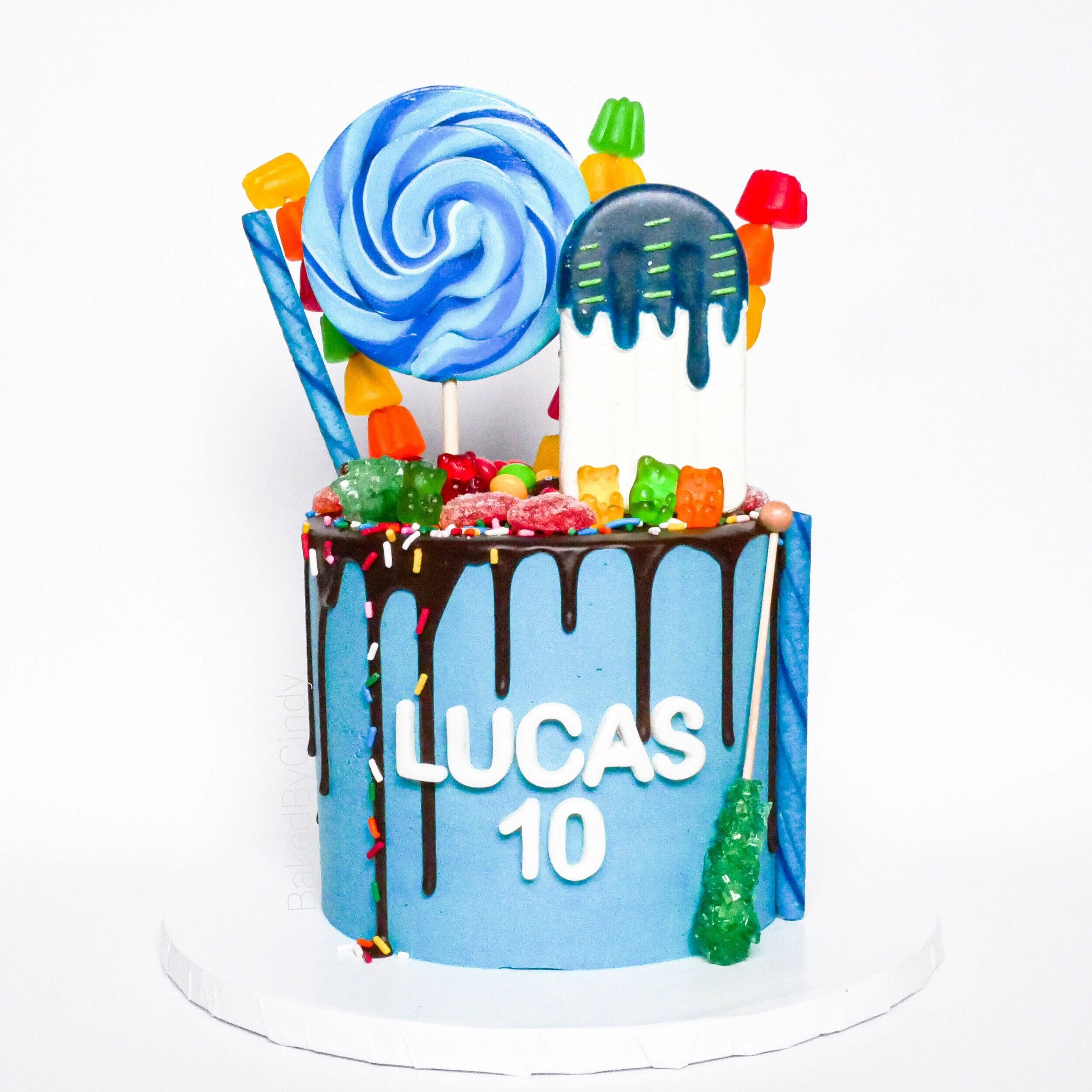 Simple Drip Cake — Baked by Cindy