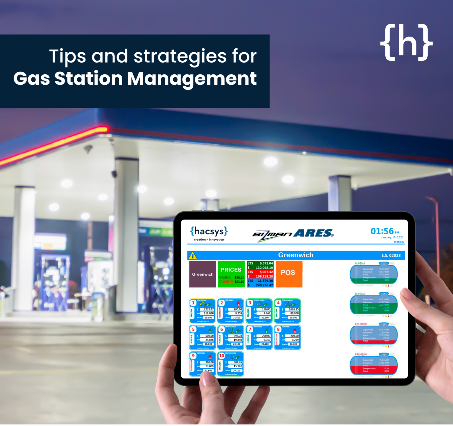 Tips and strategies for gas station management — Hacsys