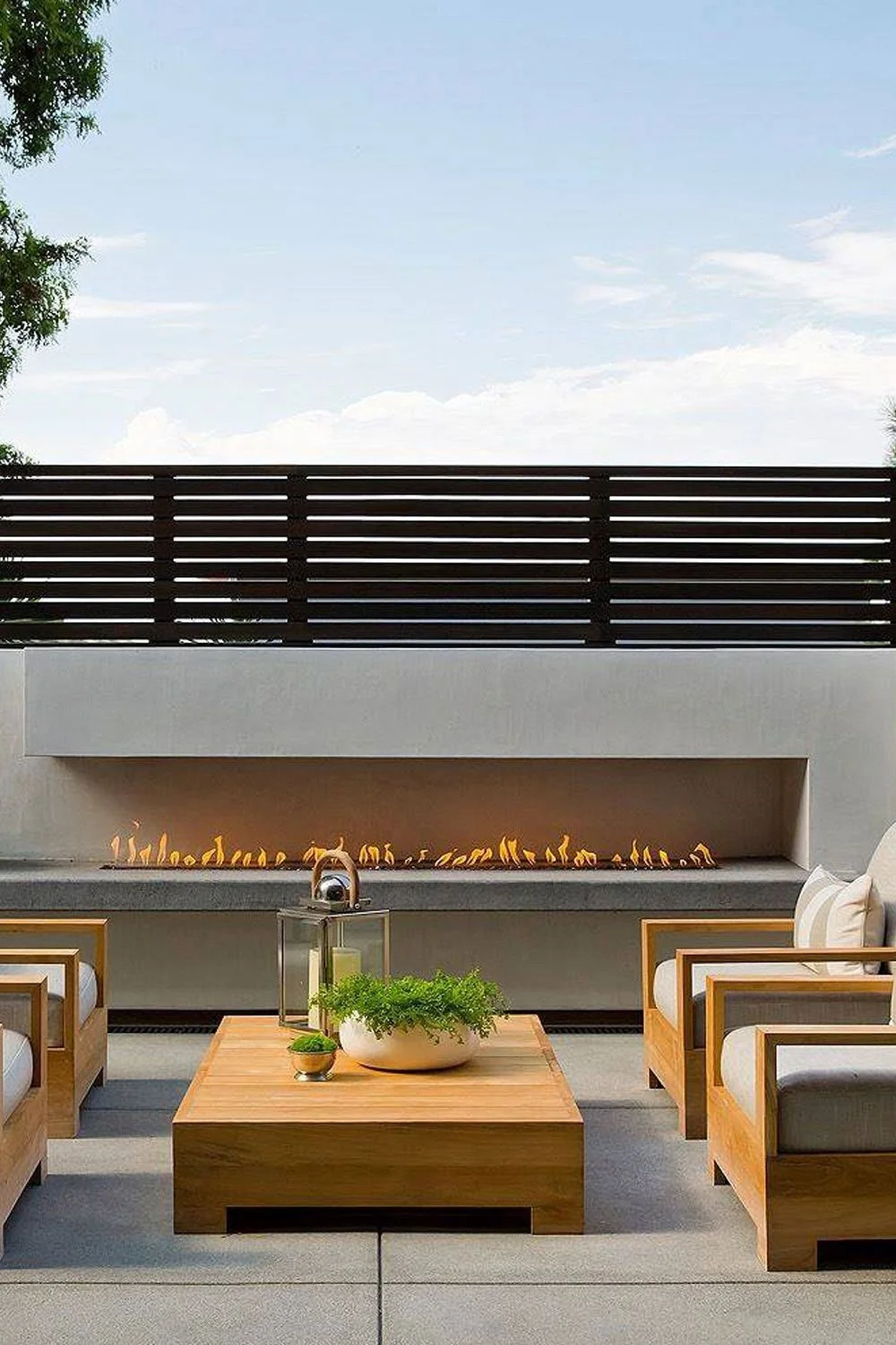 Modern Outdoor Fireplace | 25 Ideas — HomeRun Blog