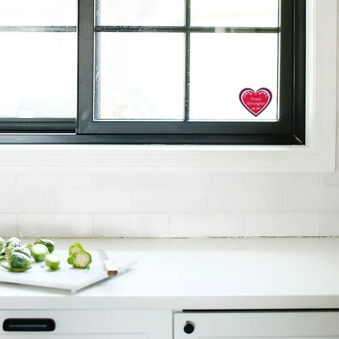 Fall Floral Sticker — Scandinavian Hearts