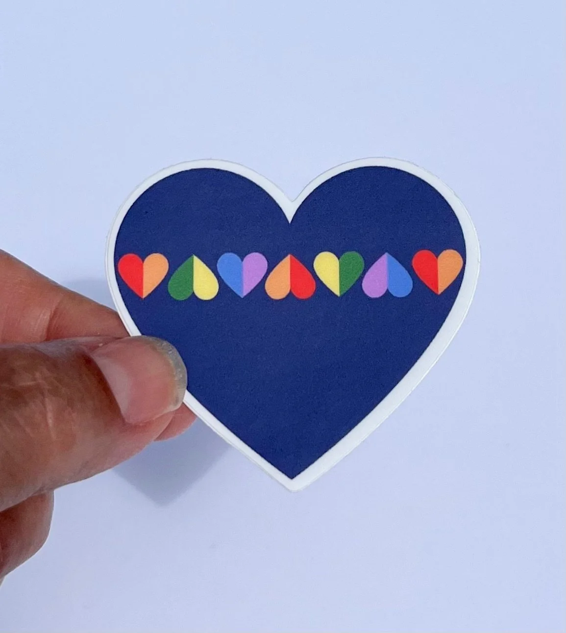 LOVE Sticker — Scandinavian Hearts
