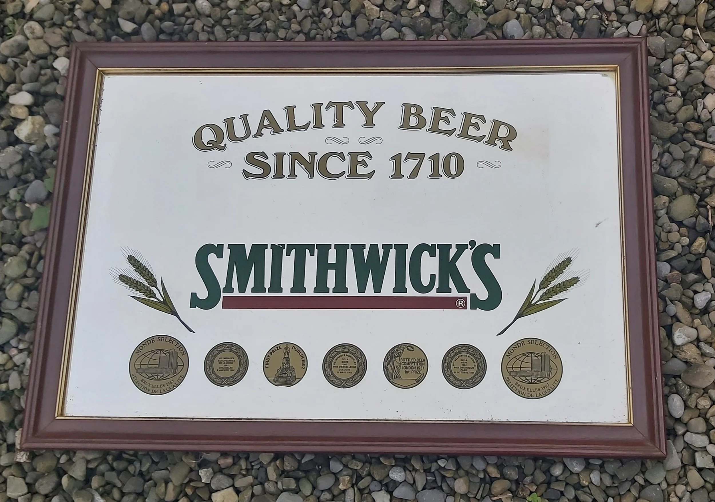 Heineken Rugby drip mat, brand new — Brittas Bay Antiques