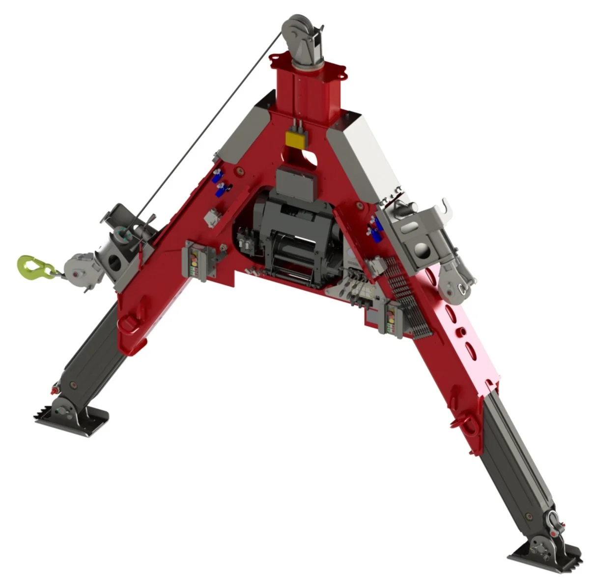 FRONT SUPPORT LEGS — ESSEL_PREMIUM SUPERSTRUCTURES