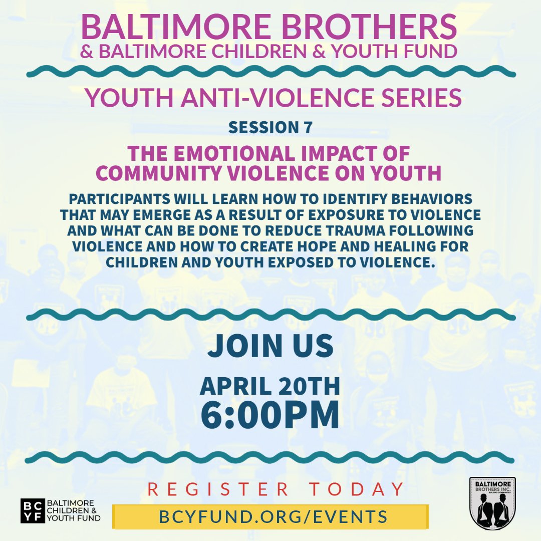 The Emotional Impact of Community Violence On Youth — Baltimore ...