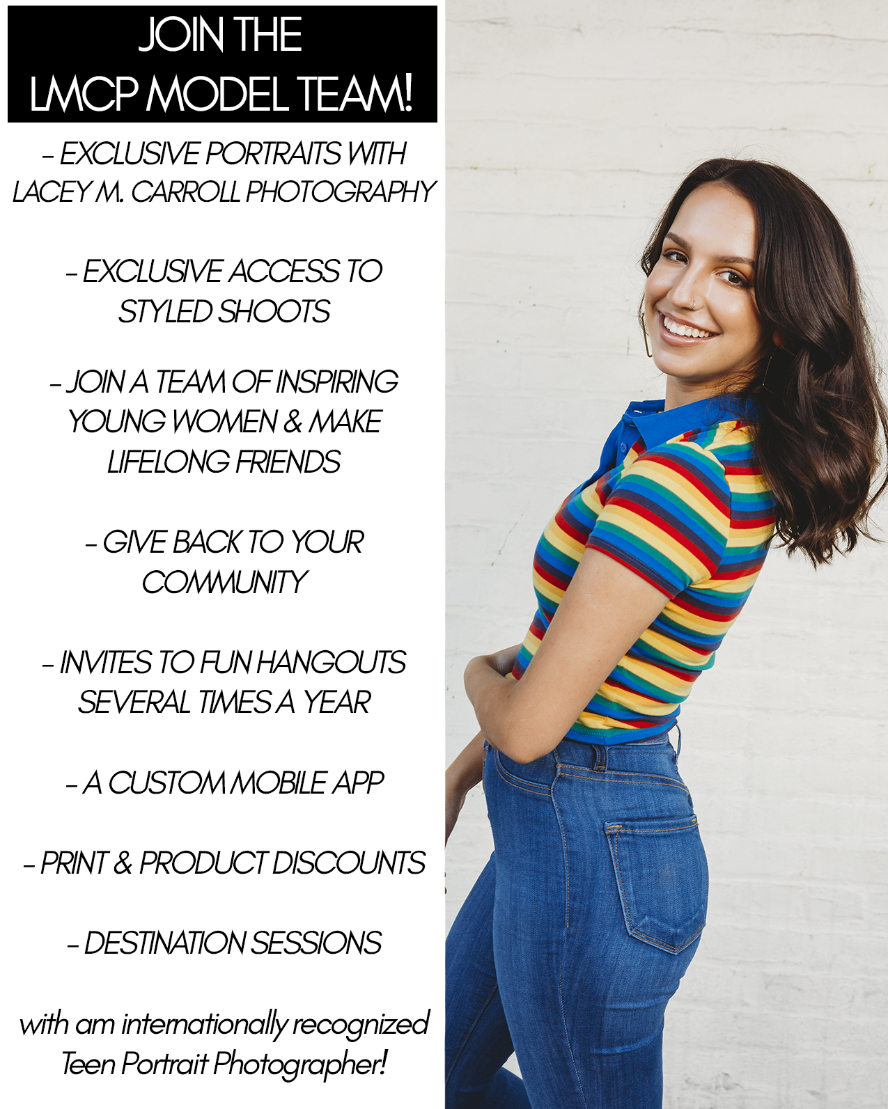 JOIN THE LMCP TEAM! — LaceyMCarroll.com