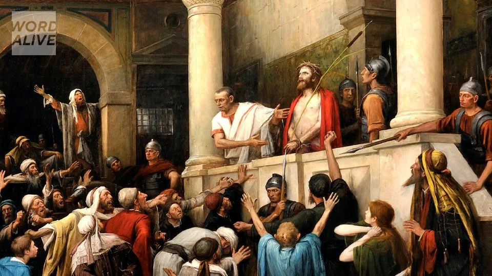 The Words Crucify Him