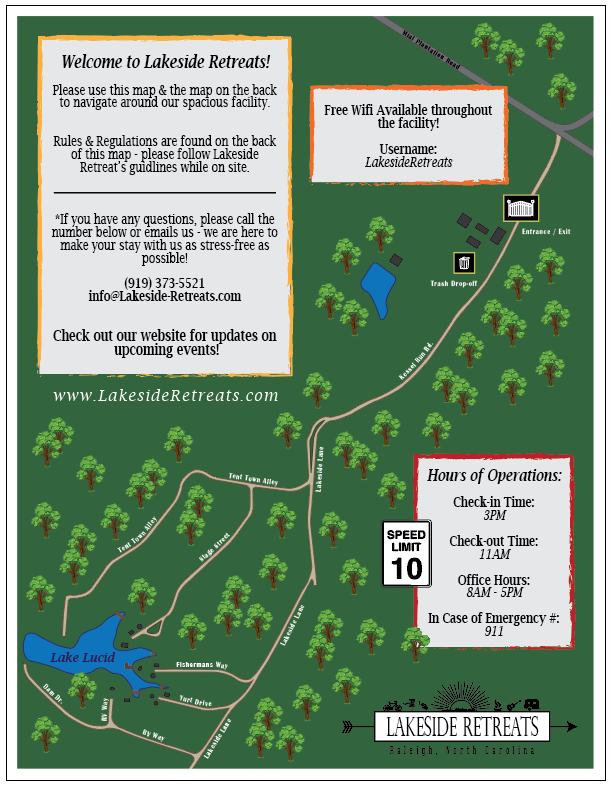 Maps — Lakeside Retreats