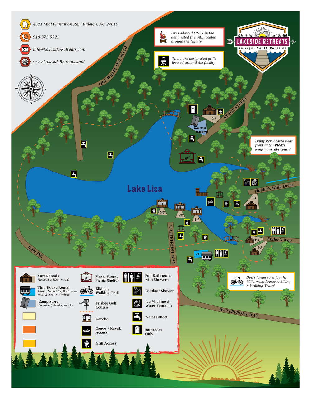 Maps — Lakeside Retreats