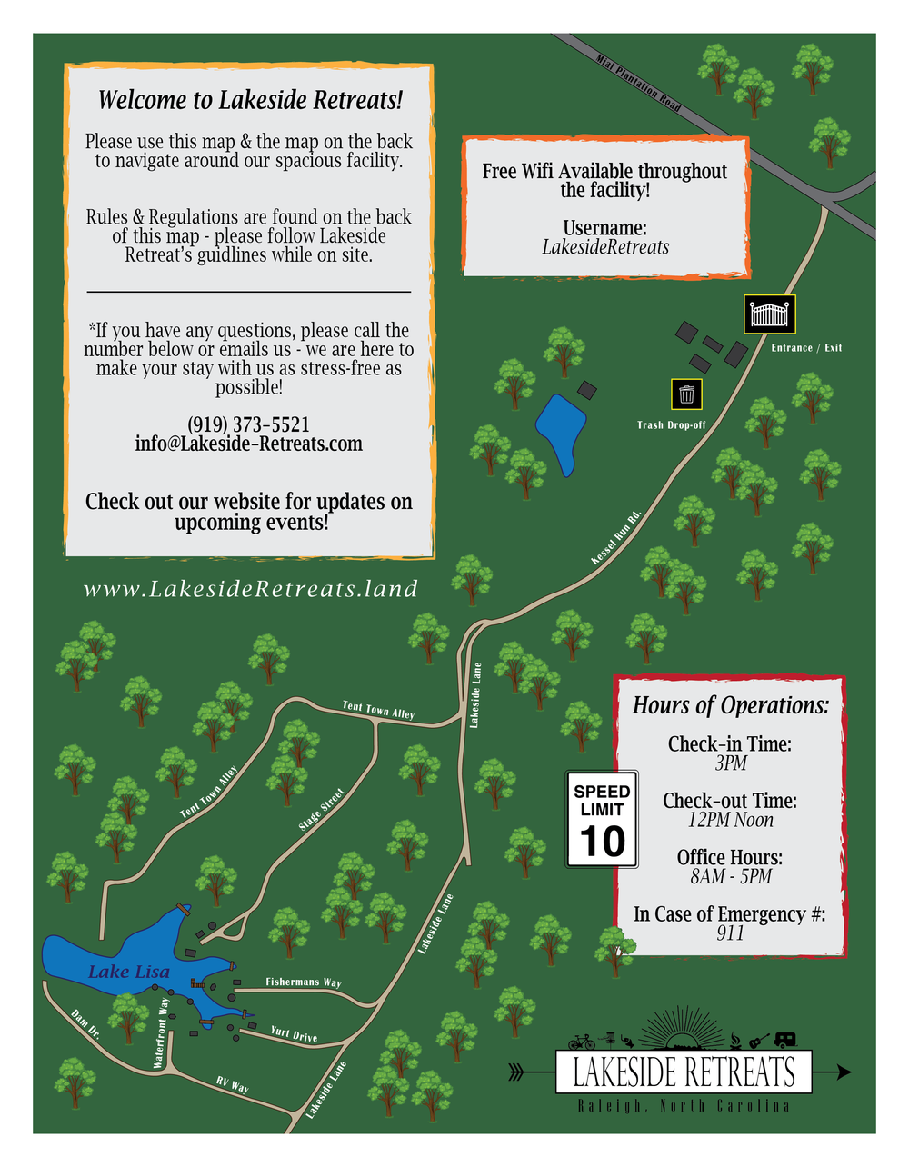 Maps — Lakeside Retreats