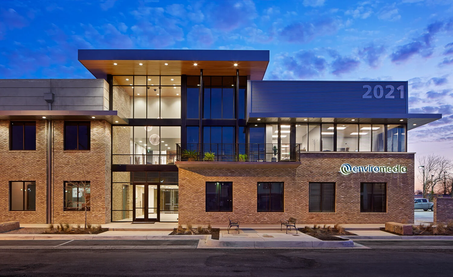 Modern Office Building 2 Story