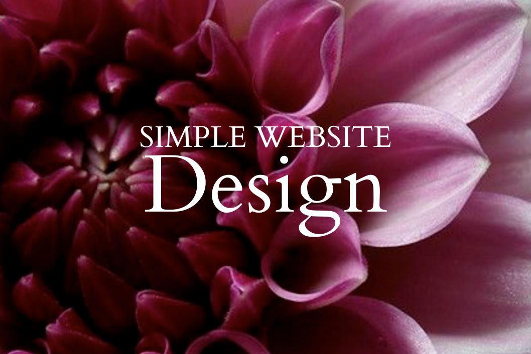 Simple Website Design Rachel Lubanowski Simple Website Design Rachel Lubanowski