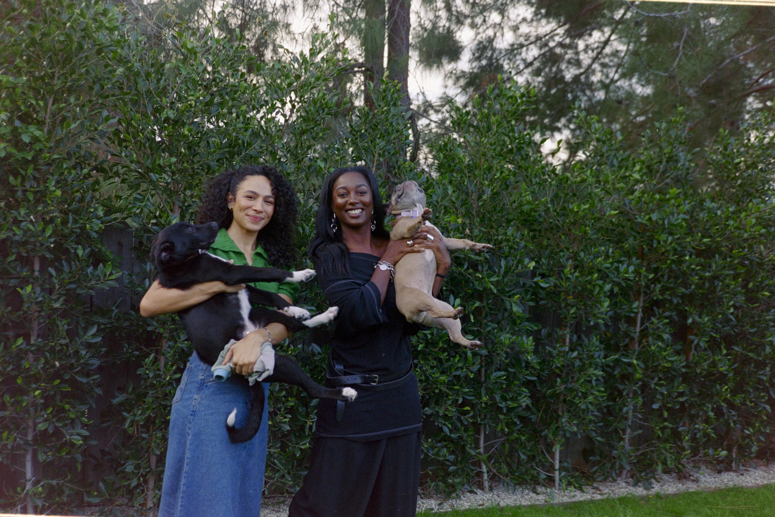 "Kaos" star Aurora Perrineau and "The Porter" actress Mouna Traoré bond ...