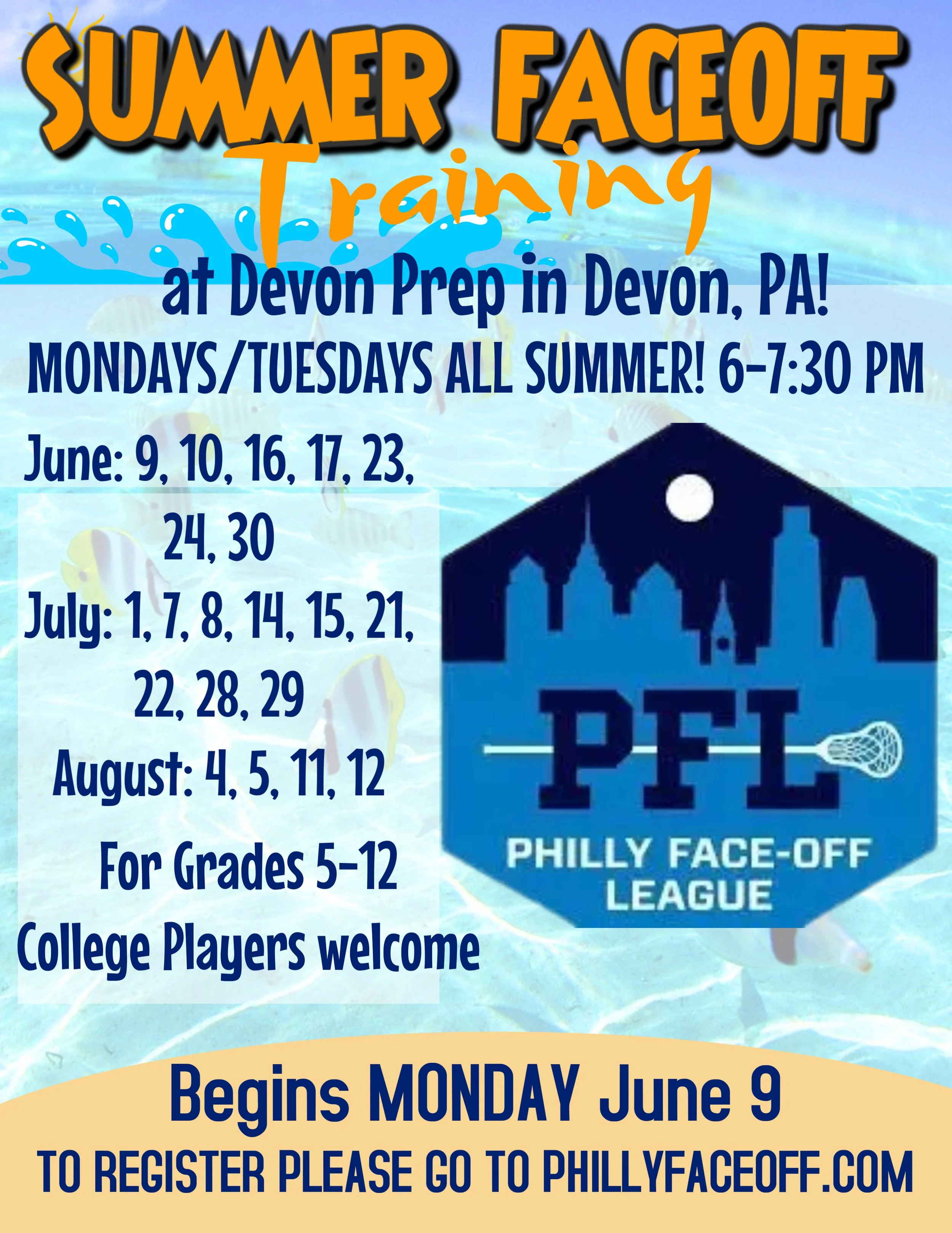 Team Training — Philly Faceoff League