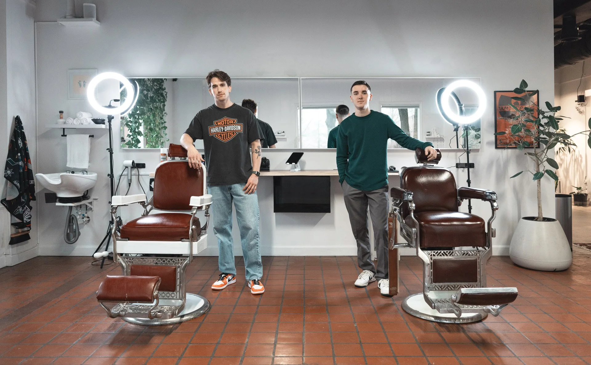 Barbershop in Downtown Bloomington — Refined Studios