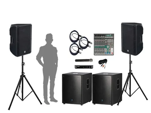 Wedding Small Reception Sound System — Doo Wop Shop