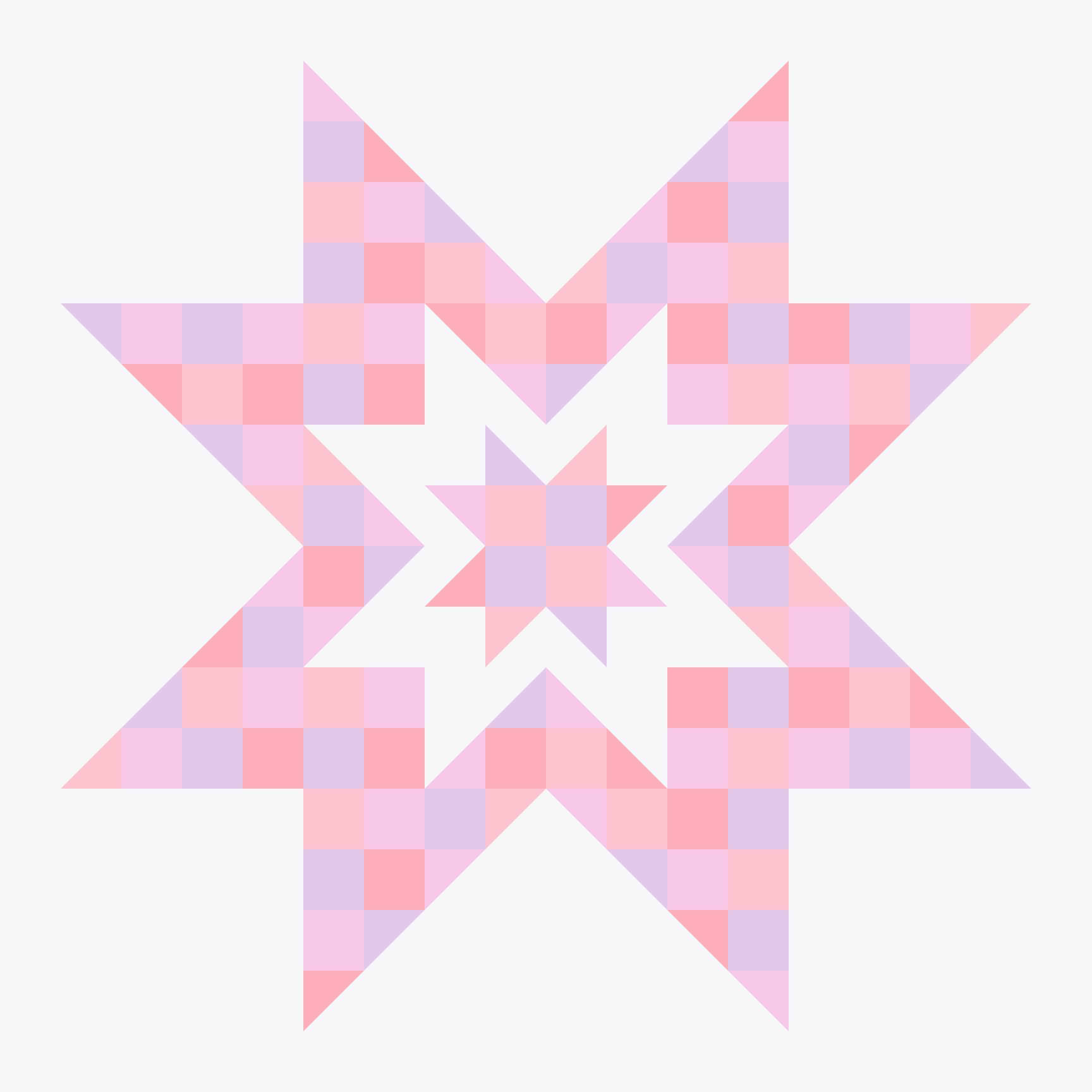 Three Sister Quilt Pattern - Scrappy Version — Flower Child