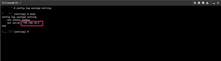 Integration of FortiGate Firewall with Elasticsearch — Infra Security Code