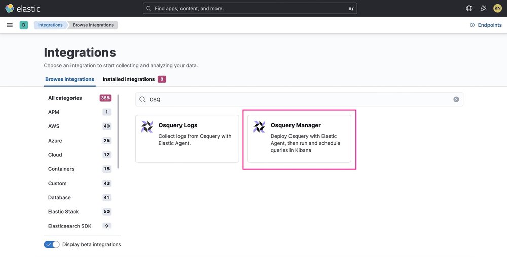 Threat Hunting with Osquery in Kibana — Part 1 — Infra Security Code