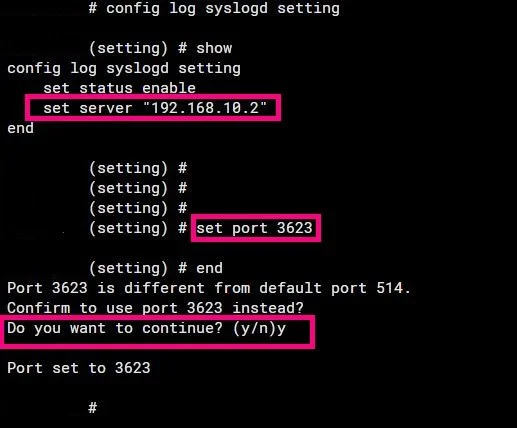 Integration of FortiGate Firewall with Elasticsearch — Infra Security Code