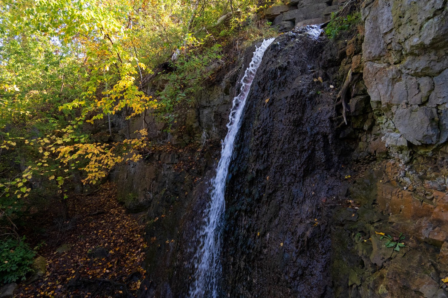 Petoskey Man-Made Waterfall — Mi Roadtrip