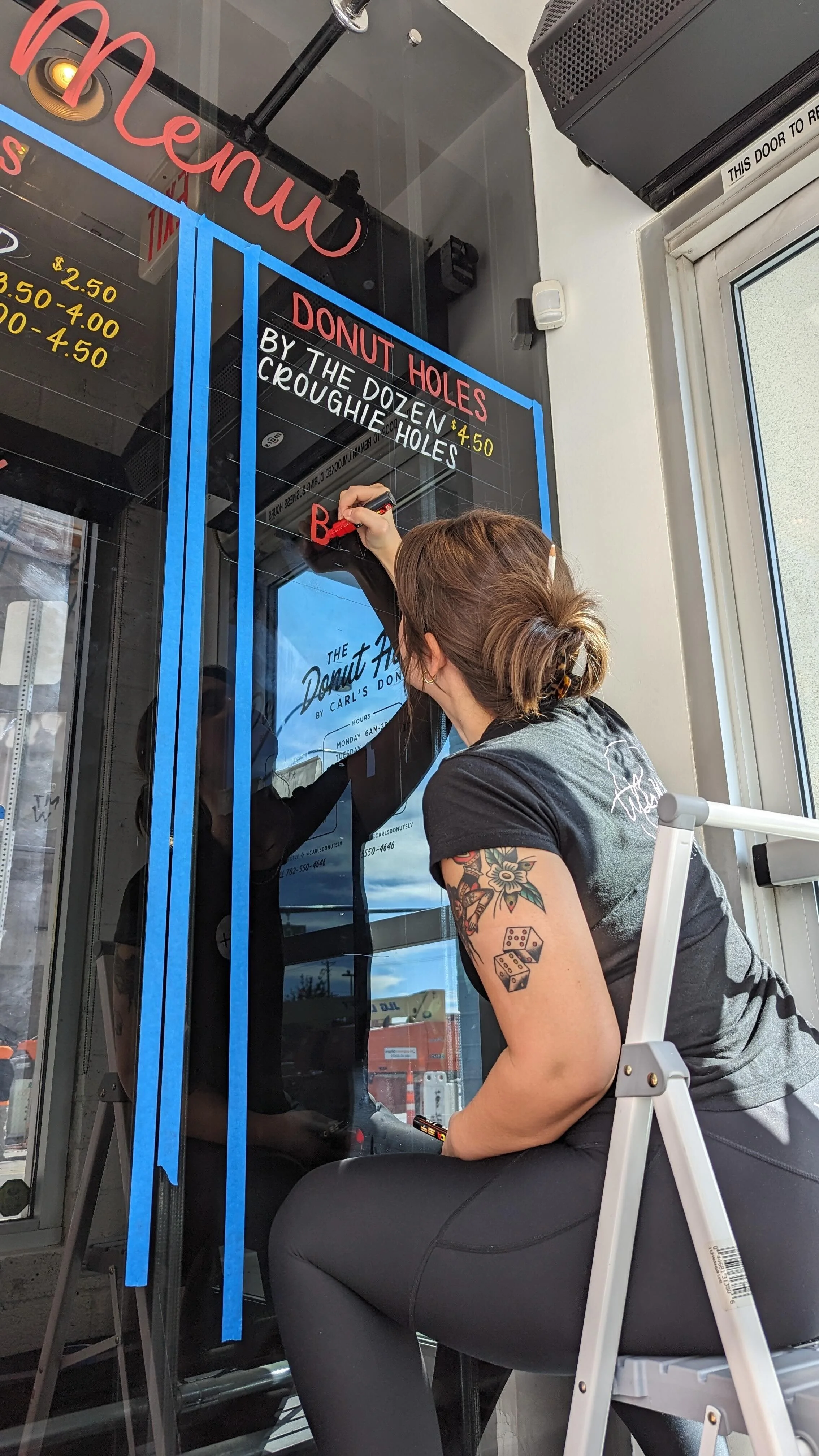 Tally Mark Calligraphy | Las Vegas Calligrapher & Engraver