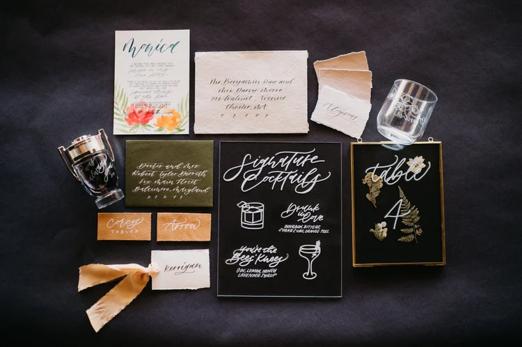 Tally Mark Calligraphy | Las Vegas Calligrapher & Engraver